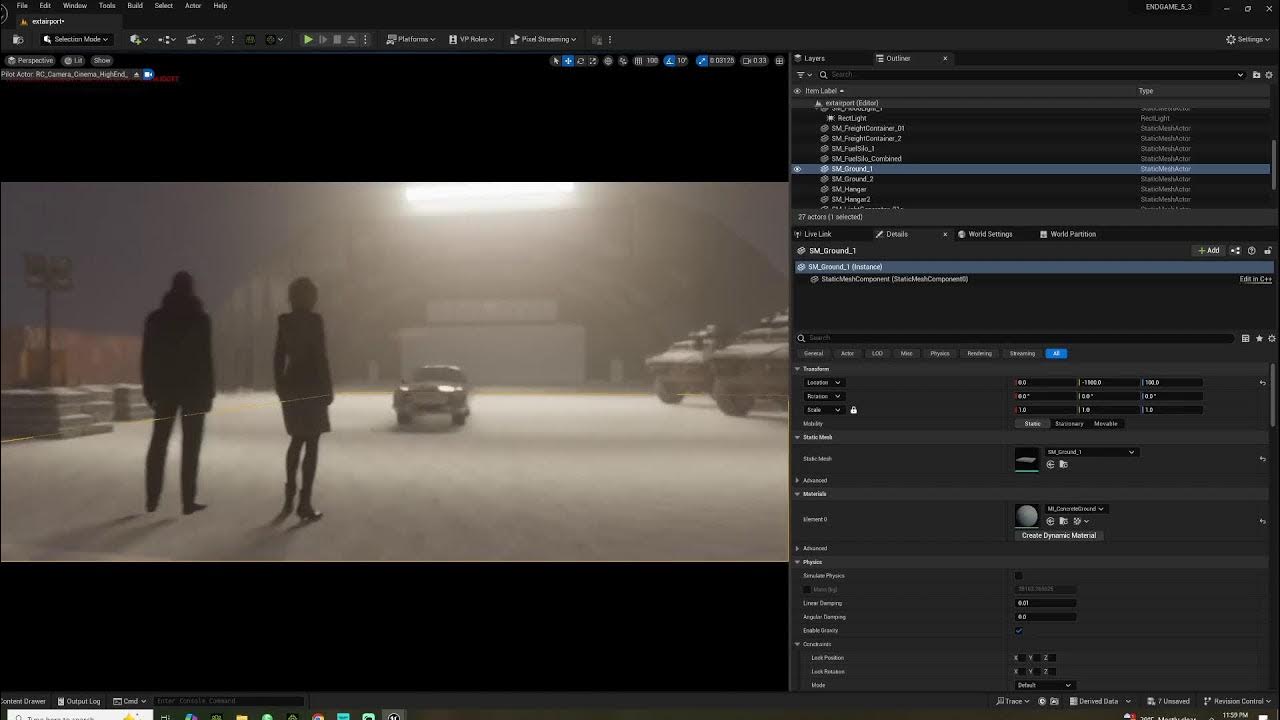Using a Free Military Base Set from Fab for Endgame in Unreal Engine 5 - YouTube