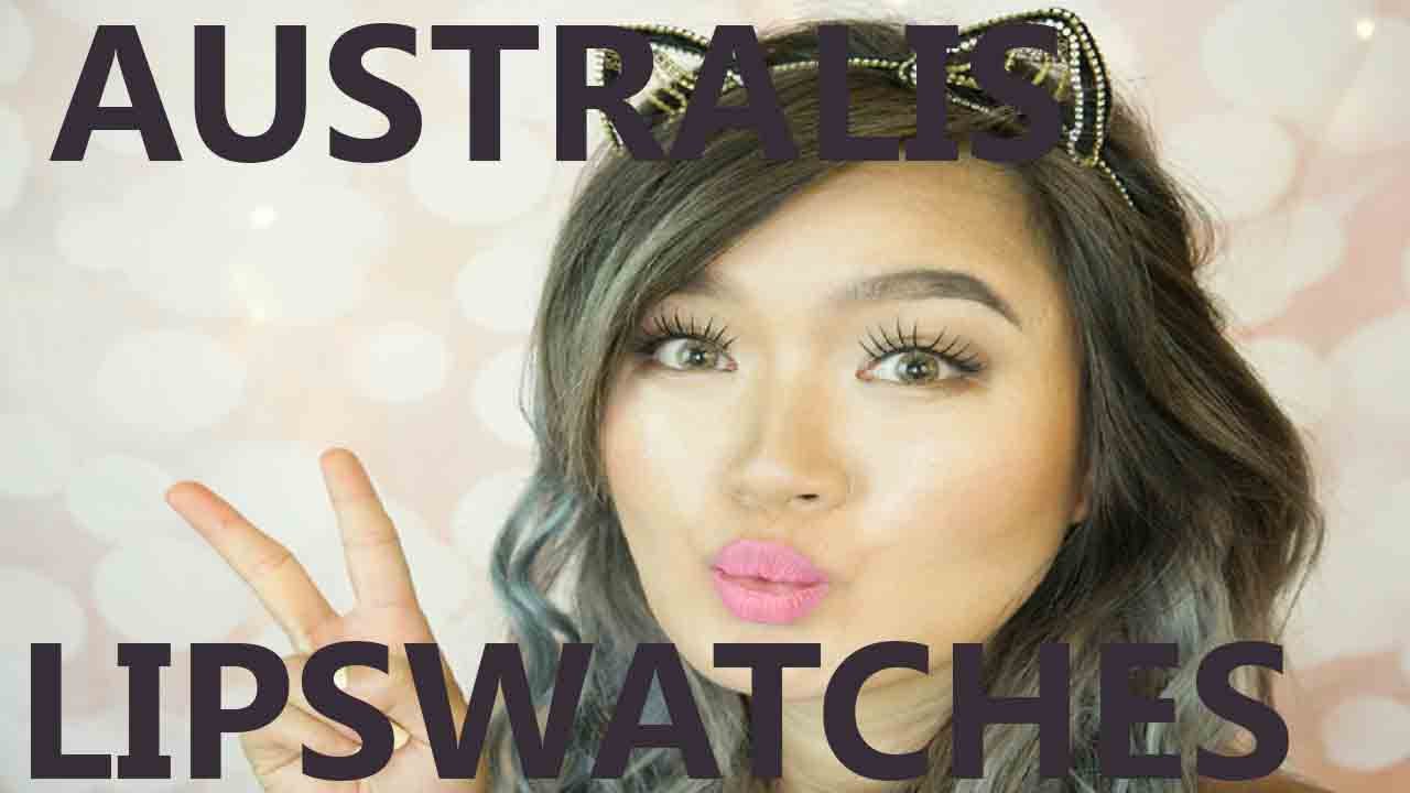 Australis Velourlips Matte Lip Creams | Entire collection 2015 Lip ...