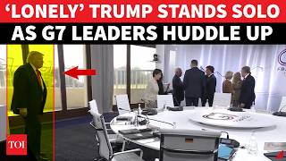 Trump Standing Alone At G7 Viral Image Ignites Global Debate And Online ...