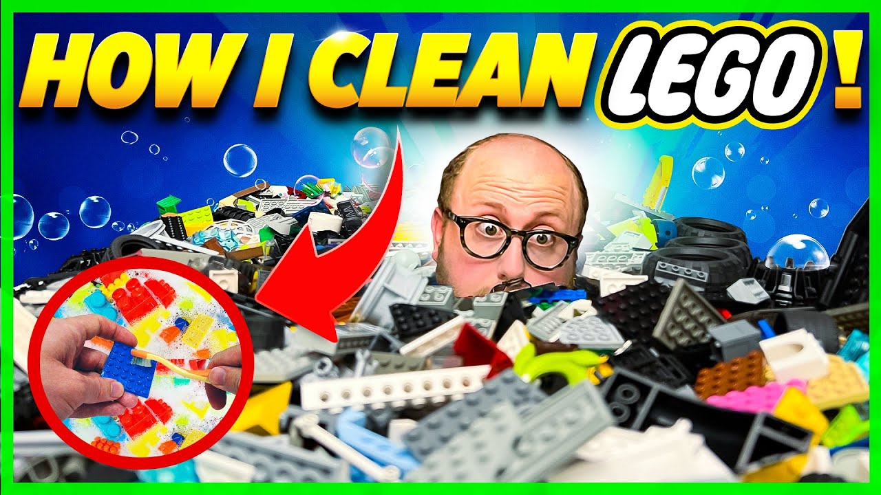 🚿 Cleaning 35 Pounds of LEGO! 🚿 - YouTube