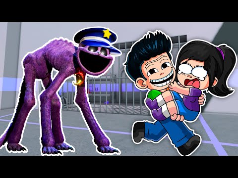 ESCAPA DE LA PRISION DE CATNAP EN ROBLOX 😱 | CARRERA DE CATNAP (OBBY) MOMENTOS DIVERTIDOS 😂 ADRI SF