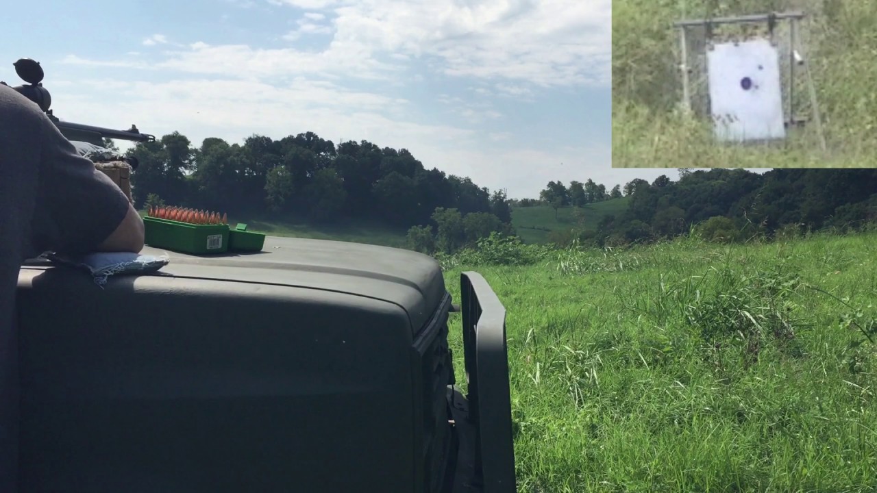 Shooting 700 yards Savage Model 11 .308 Hog Hunter with Primary Arms 4 ...