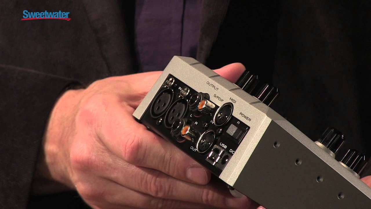 Aphex IN 2 USB Audio Interface Overview - Sweetwater Sound - YouTube