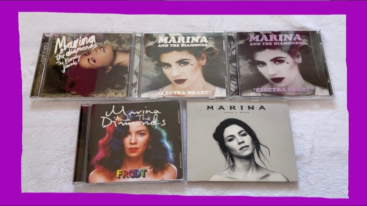 My Marina CD Collection - YouTube