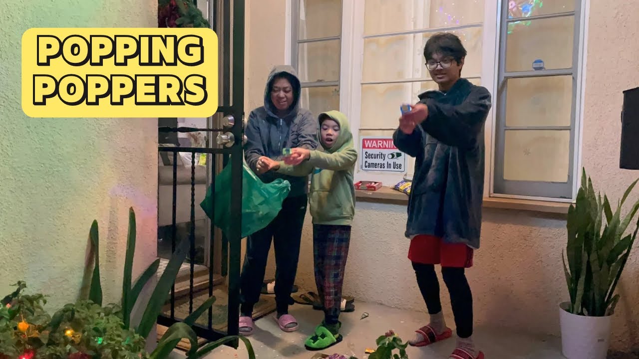 POPPING POPPERS FOR KIDS / TNT FIREWORKS from COSTCO / CONFETTI POPPERS ...