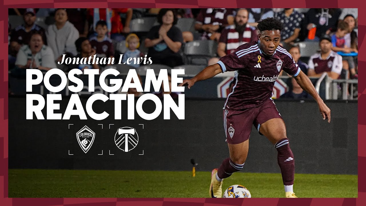 Postgame Reaction | Jonathan Lewis on his goal, team's performance ...