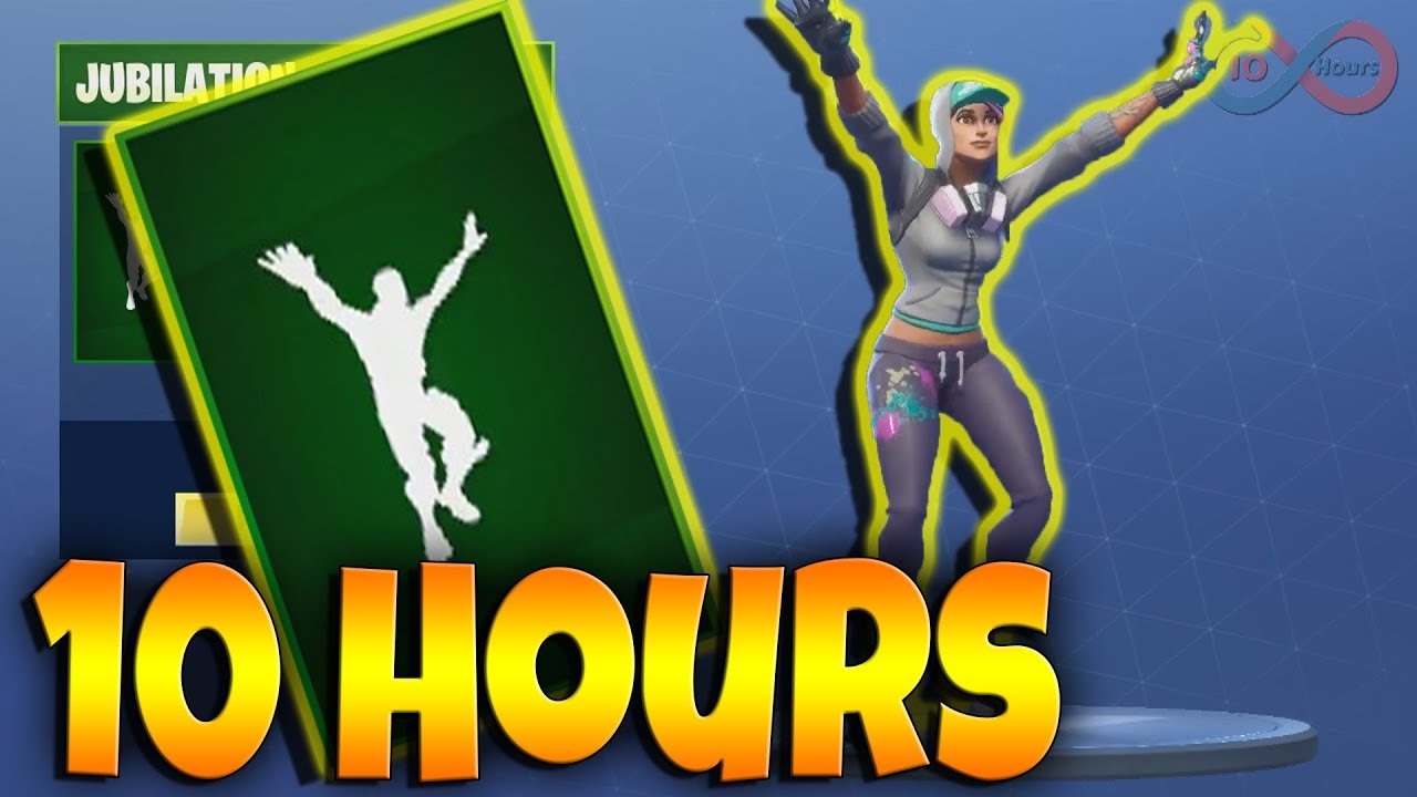 [10 HOUR] JUBILATION Dance (Fortnite Battle Royale) - YouTube