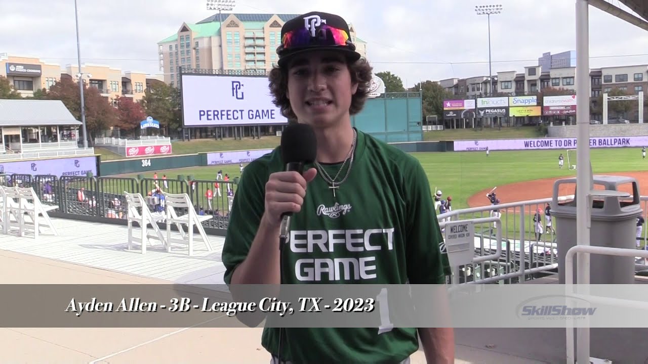 Ayden Allen - 3B - League City, TX - 2023 - YouTube