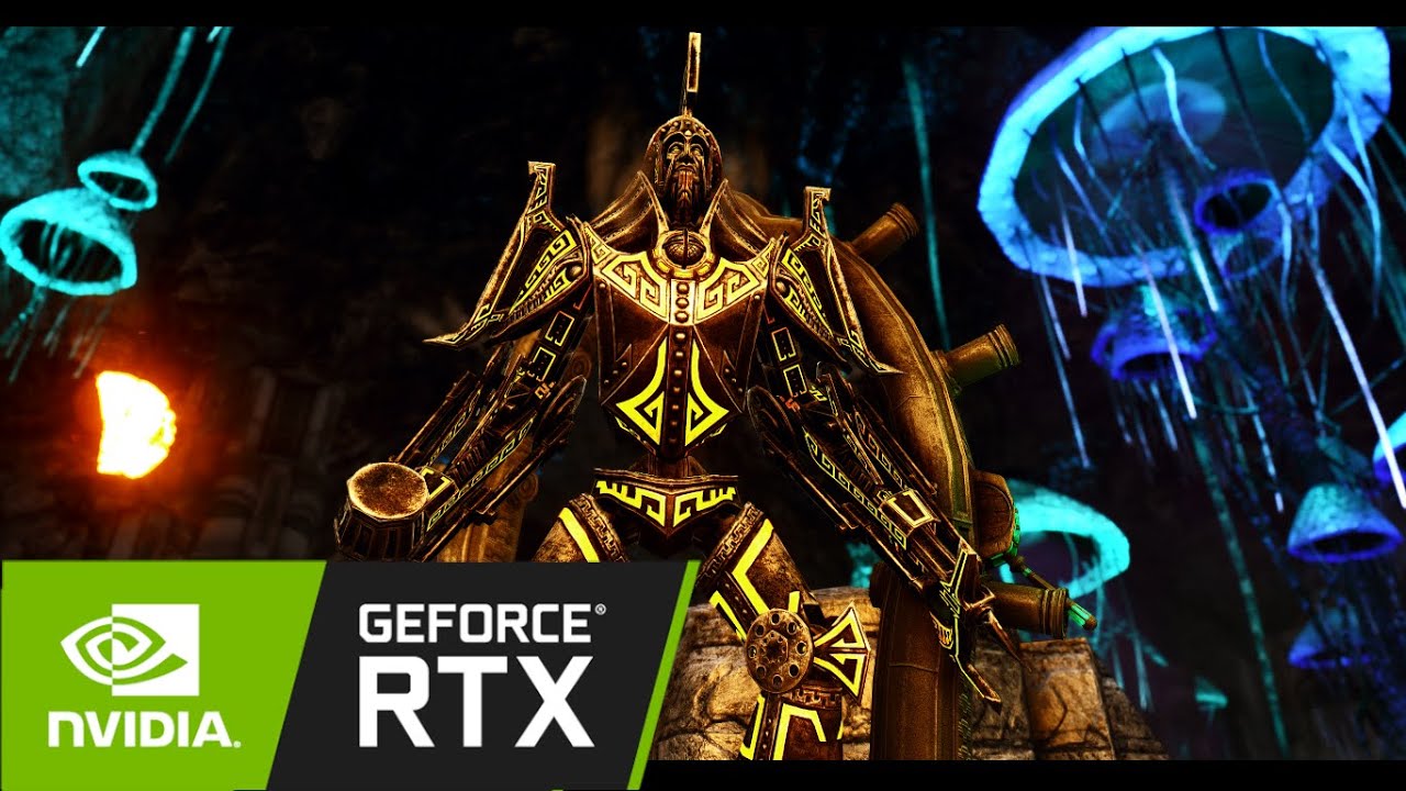 Skyrim AE Blackreach Ultra modded RTX 3080 Cinematic Ultrawide - YouTube