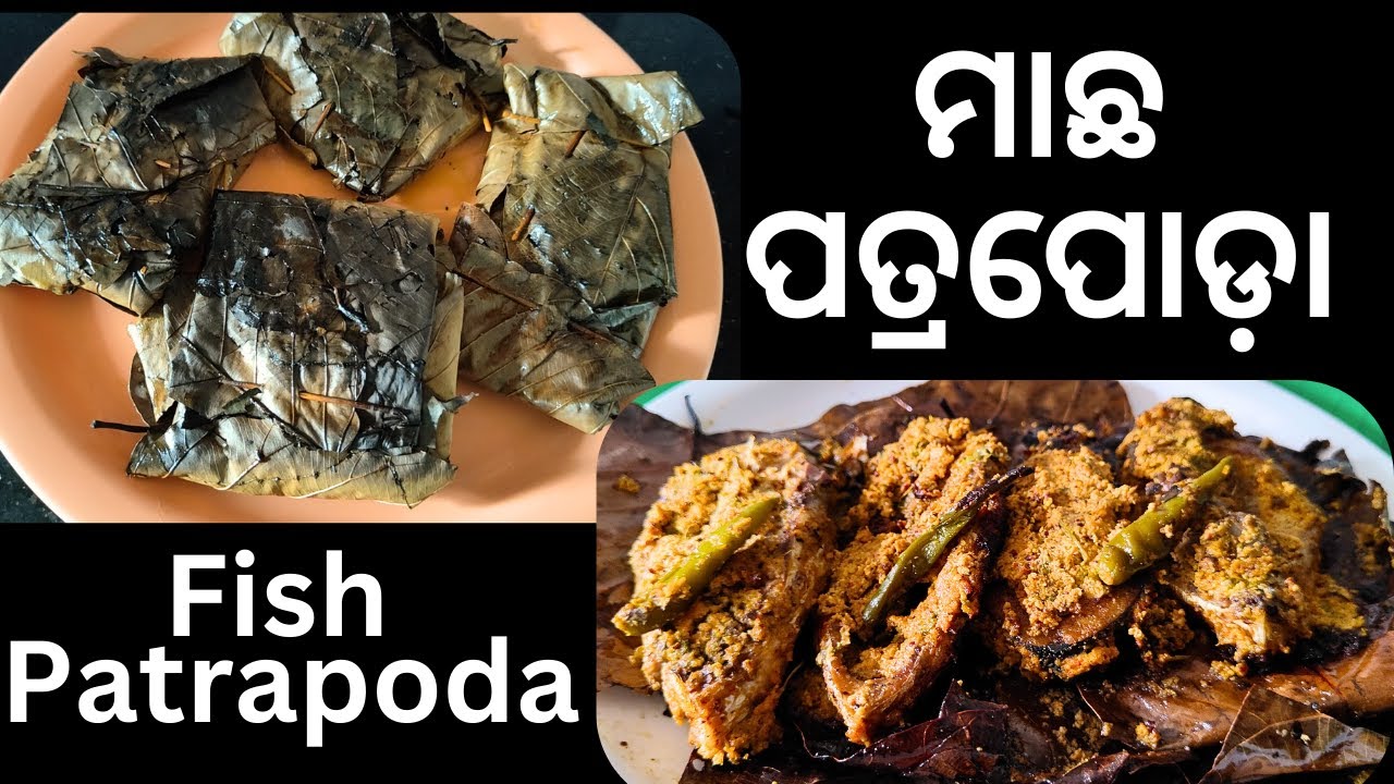 ନୂଆ ପ୍ରଣାଳୀରେ ମାଛ ପତ୍ରପୋଡା, ଆମ ଓଡ଼ିଆଙ୍କ ଅତି ପ୍ରିୟ। Machha Patrapoda ...