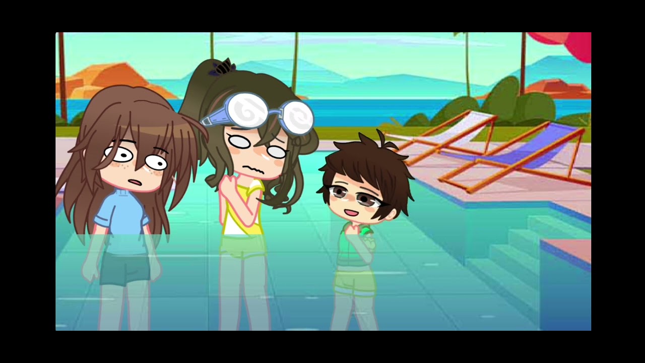 That one kid at the pool— 👀⛱ - Gacha - Honey Shark - YouTube