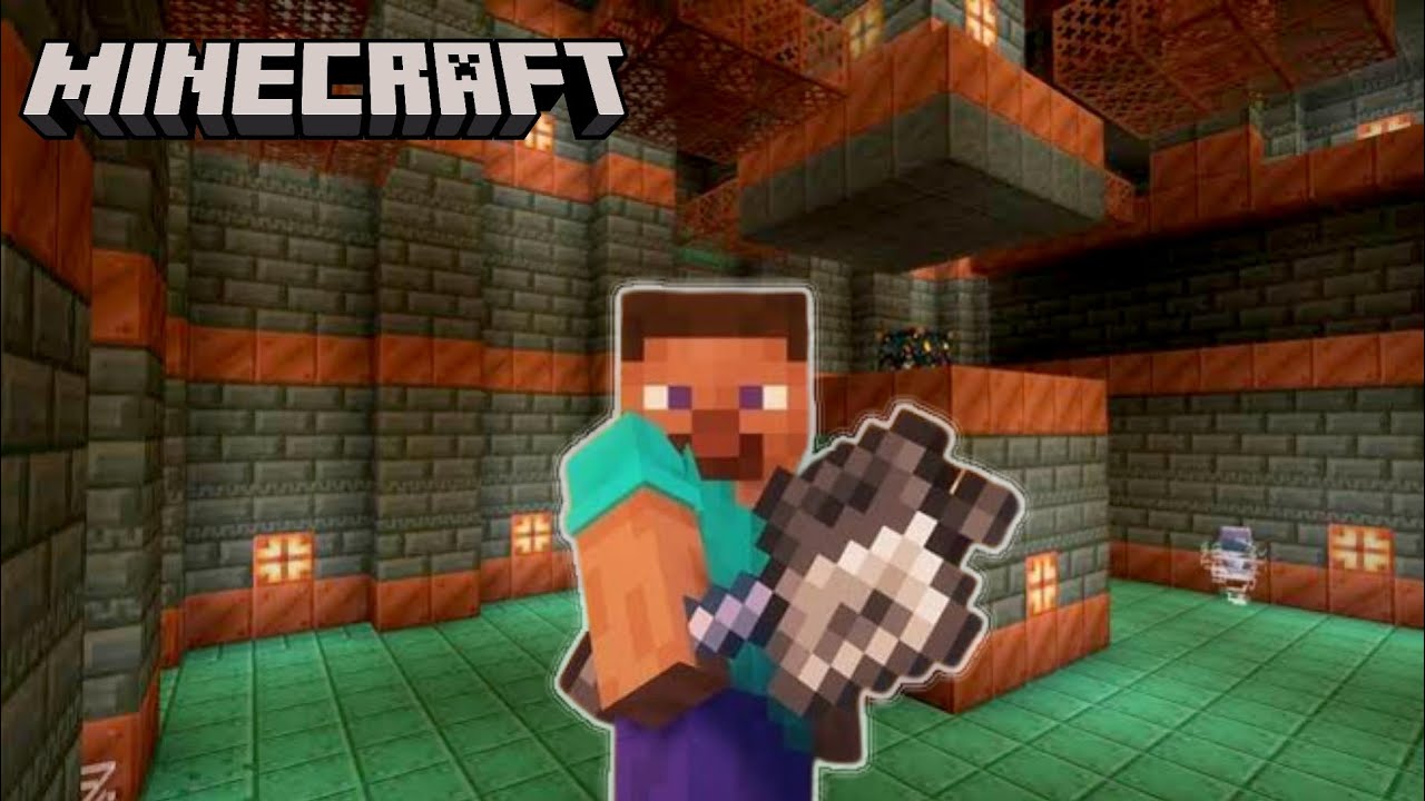 Minecraft - Exploring The Trial Chambers With The New "Mace" Weapon ...