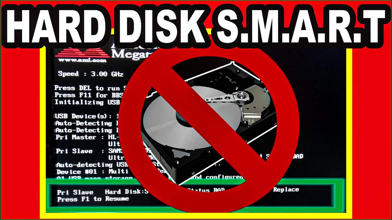 Como Solucionar Hard Disk S.M.A.R.T | Primary | Secundary | Simples e ...