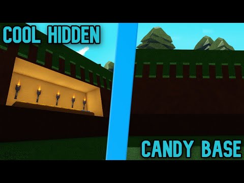 My hidden candy base in build a boat for treasure ROBLOX - YouTube