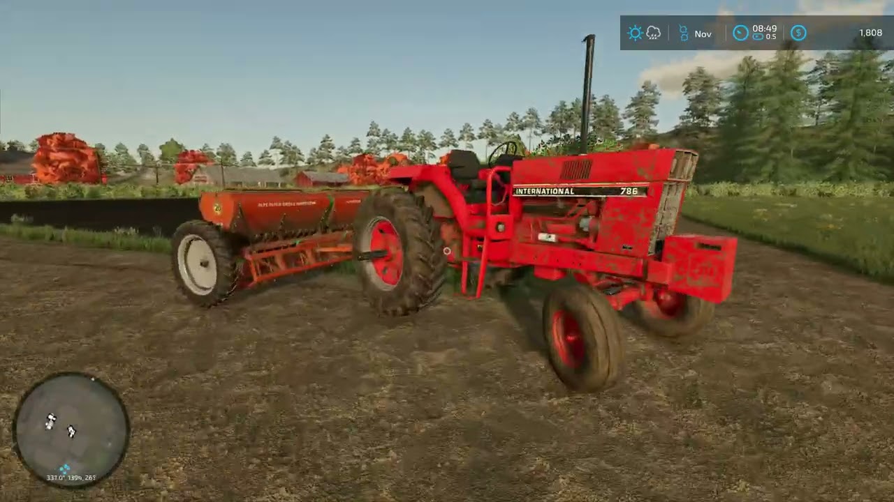Farm sim Saturday...Day 5 old family farm...Double canola harvest.. New ...