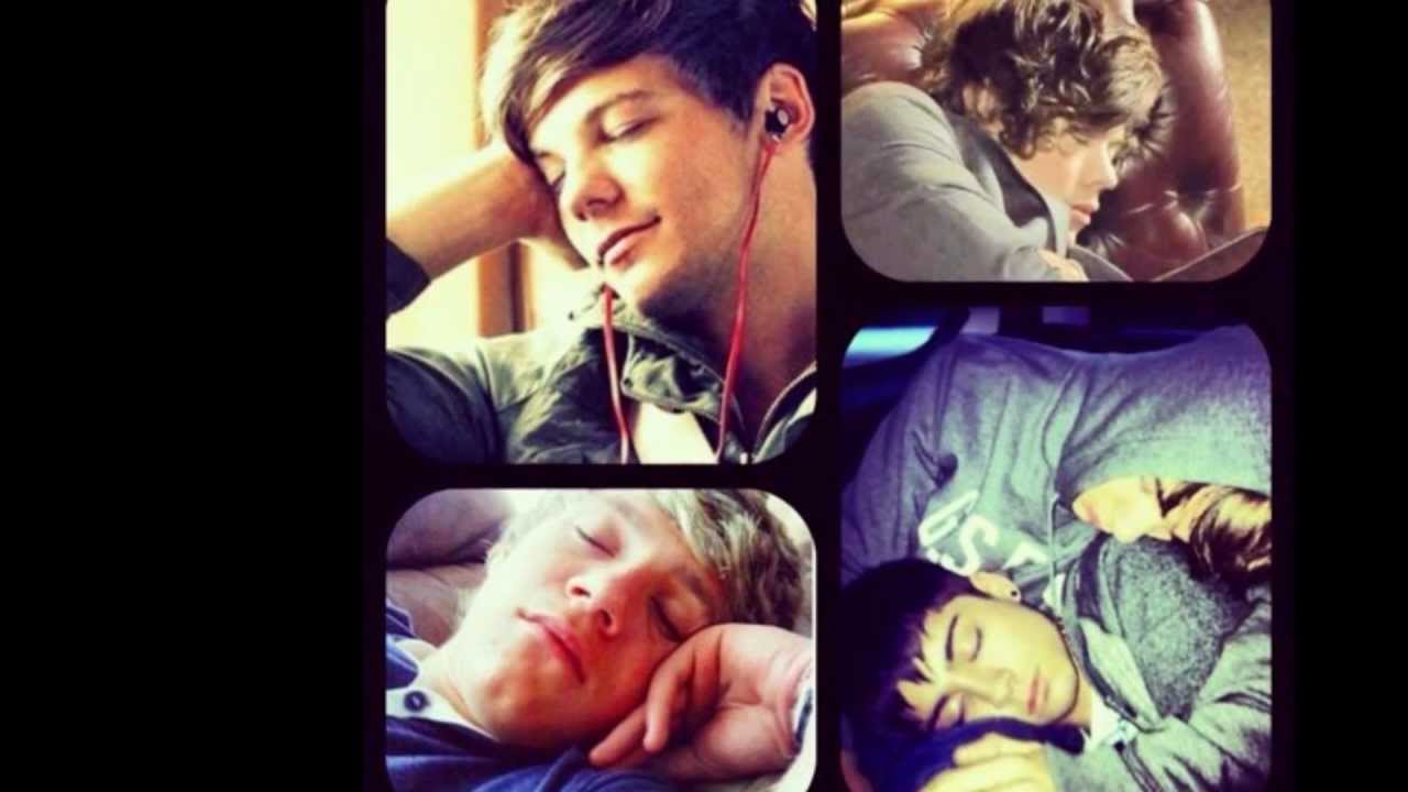One Direction dormindo / Sleeping - YouTube