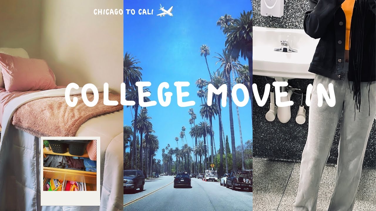 college move in vlog (freshman year 2023, unpacking, dorm room ...