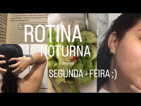 MINHA ROTINA NOTURNA