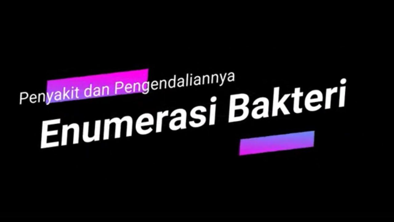 Enumerasi Sel Bakteri: Metode Pengenceran dalam TPC (Total Plate Count) - YouTube