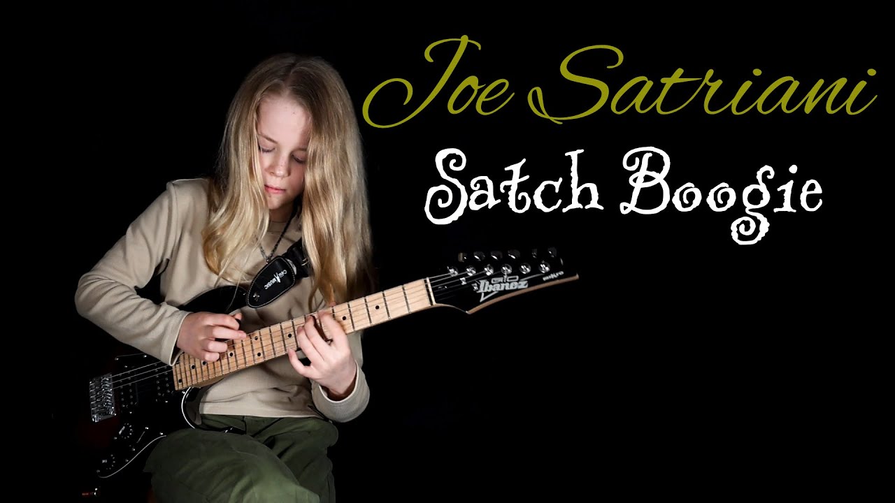 JOE SATRIANI - SATCH BOOGIE - Guitar Cover - Bailey - YouTube