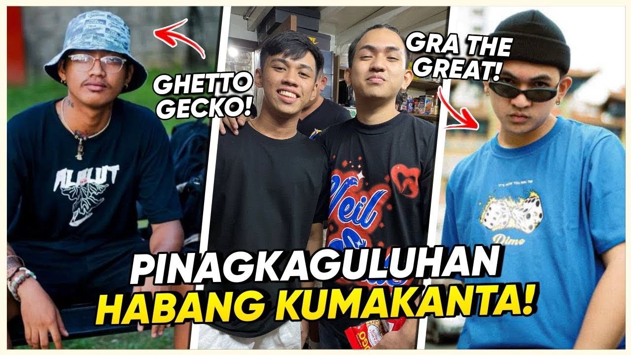 GHETTO GECKO AT GRA THE GREAT, PINAGKAGULUHAN HABANG KUMAKANTA ...