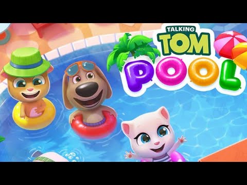 Talking Tom Pool Gameplay Android ios - YouTube