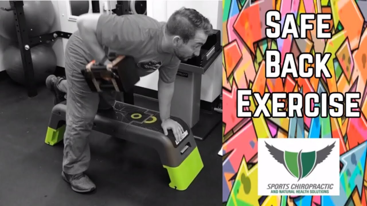 Safe Back Exercise - YouTube