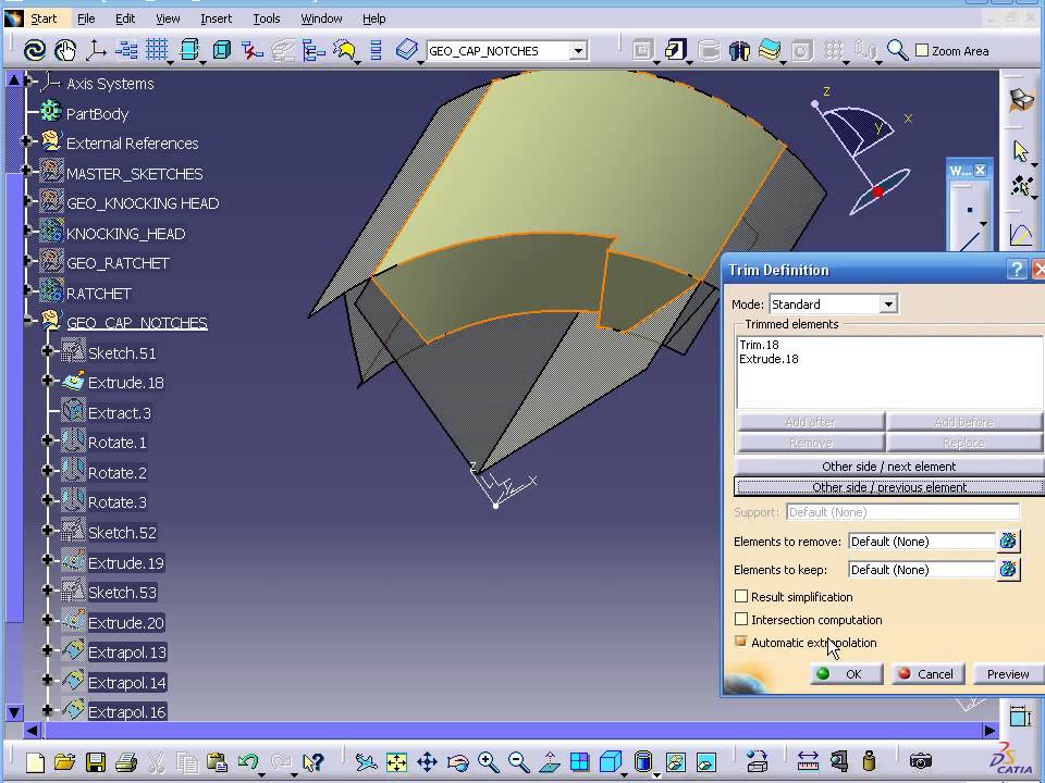 CATIA V5 TUTORIAL - RETRACTABLE BALLPOINT PEN PART 21 - CLICK MECANISM ...