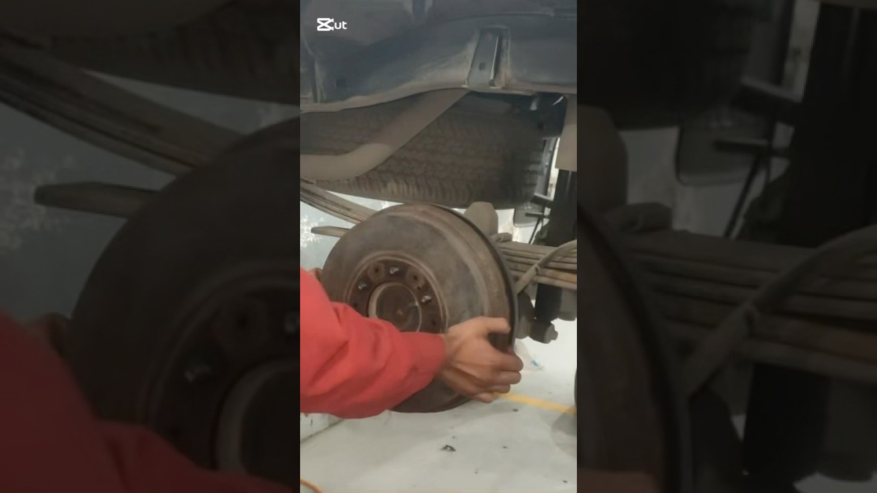 ‼️Toyota Revo brake shoe replace watch full video ⚙️🛠️🔧 #brakesystem # ...