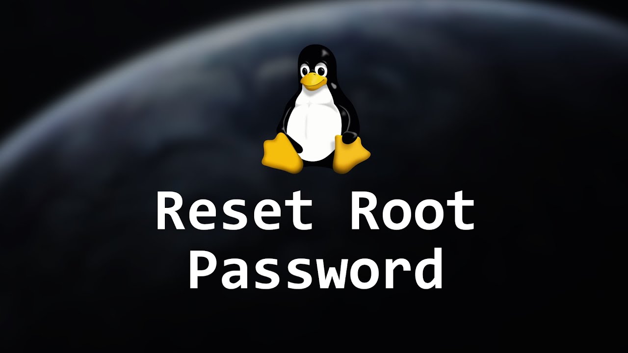 Locked out? Reset Your Root Password on Linux | JRehkemper.de - YouTube