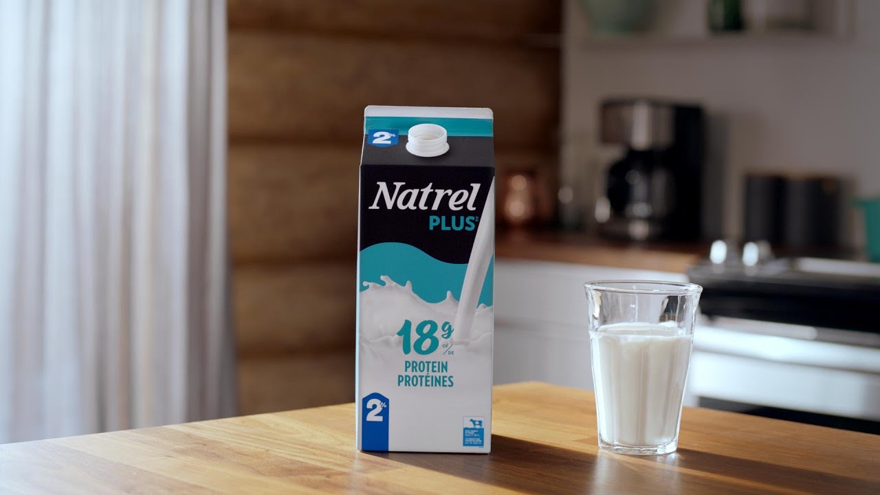 New Natrel Plus, 18g of protein to start your day off right | Natrel ...
