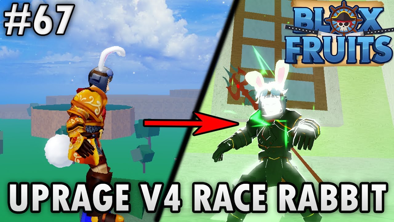 OTW GEAR 4 RACE RABBIT !!! Blox Fruits Indonesia Part 67 #roblox # ...