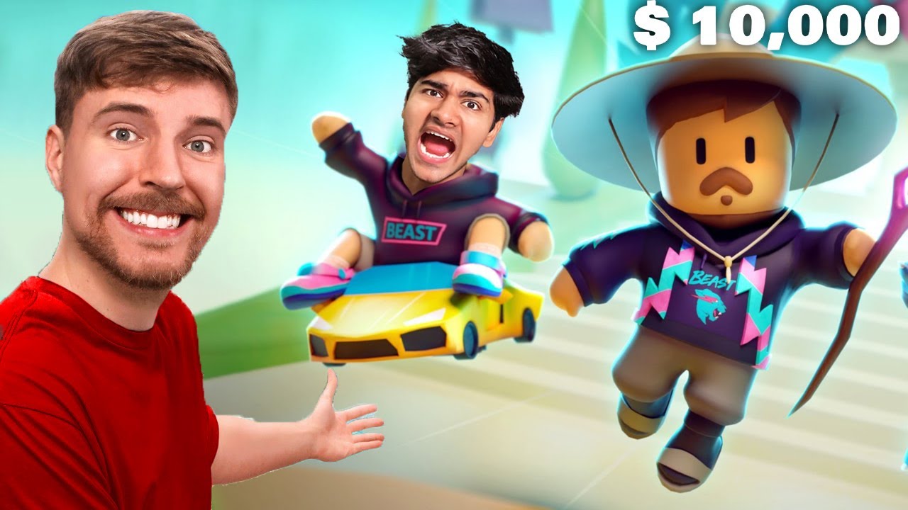 Completing @MrBeast Ultimate challenge | stumble Guys | $1000000 - YouTube