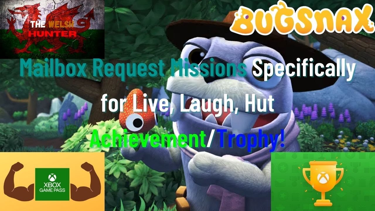 Bugsnax - Mailbox Missions for Live, Laugh, Hut Achievement/Trophy ...