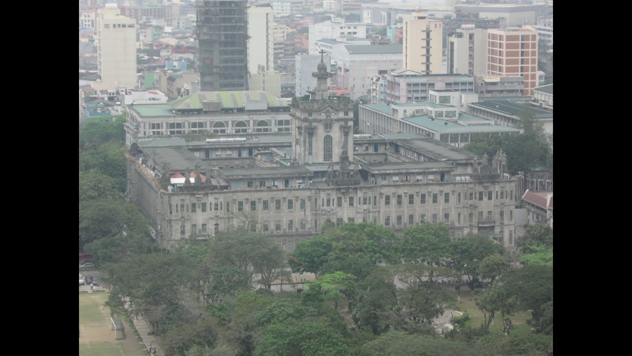 Bird's Eye View of University of Santo Tomas in Manila, Philippines ...