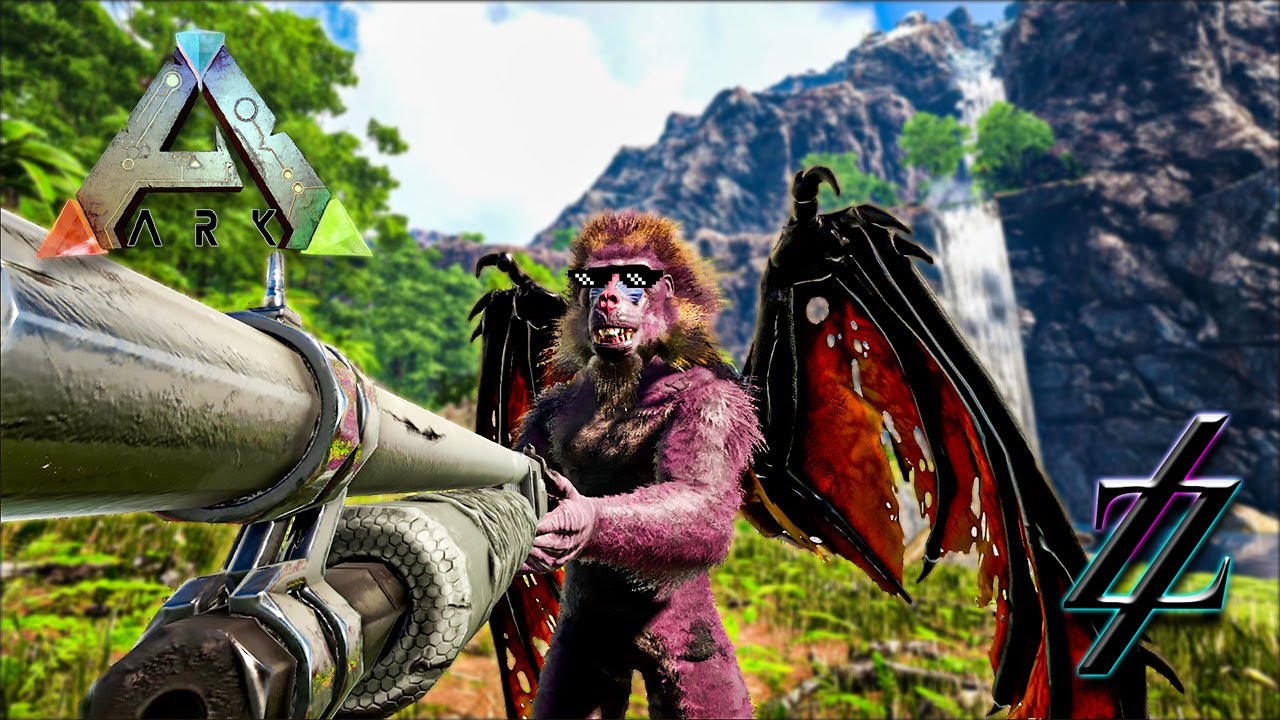 Getting Artifacts To Fight Alpha Dinopithecus King: ARK Omega Ep5 - YouTube