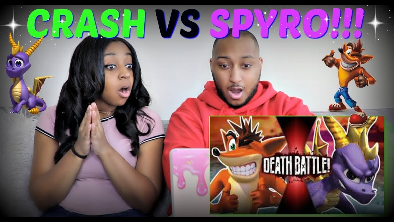 ScrewAttack "Crash VS Spyro | DEATH BATTLE!" REACTION!!! - YouTube