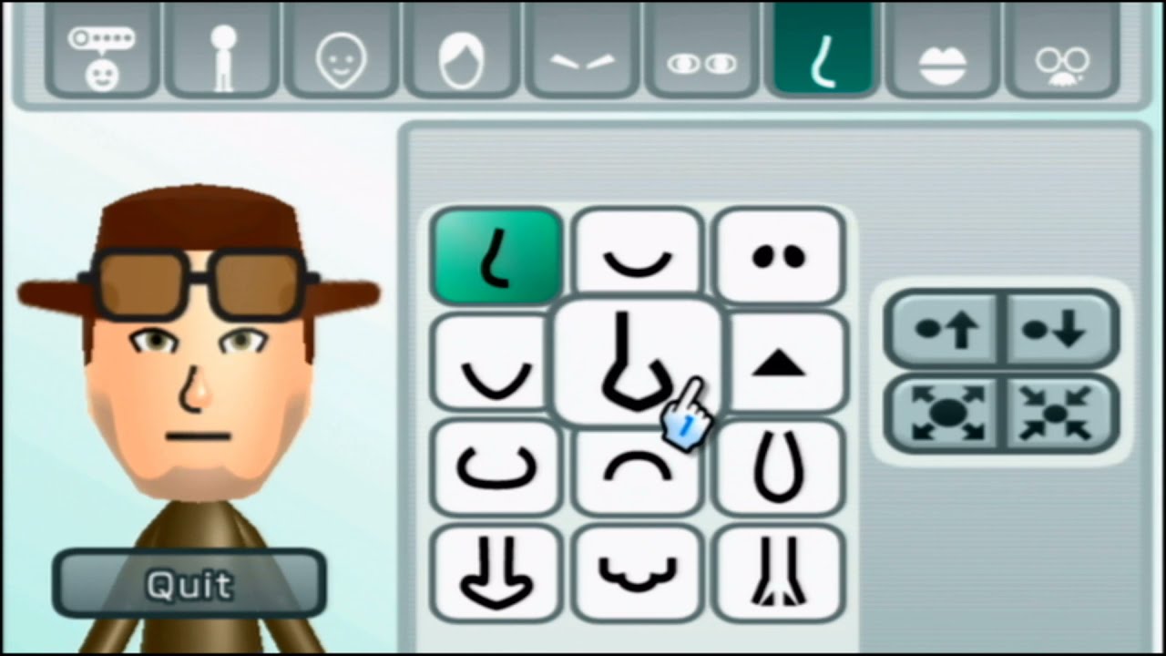 Mii tutorial: Indiana Jones [my version] - YouTube