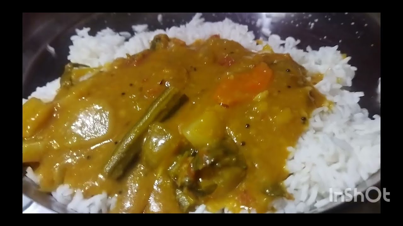 south Indian perfect samber recipe in kannada || andhra style samber ...