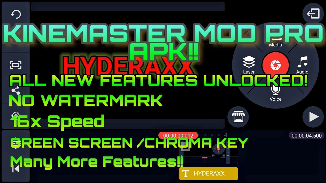 KINEMASTER PRO MOD APK!! ALL FEATURES UNLOCKED!! - YouTube