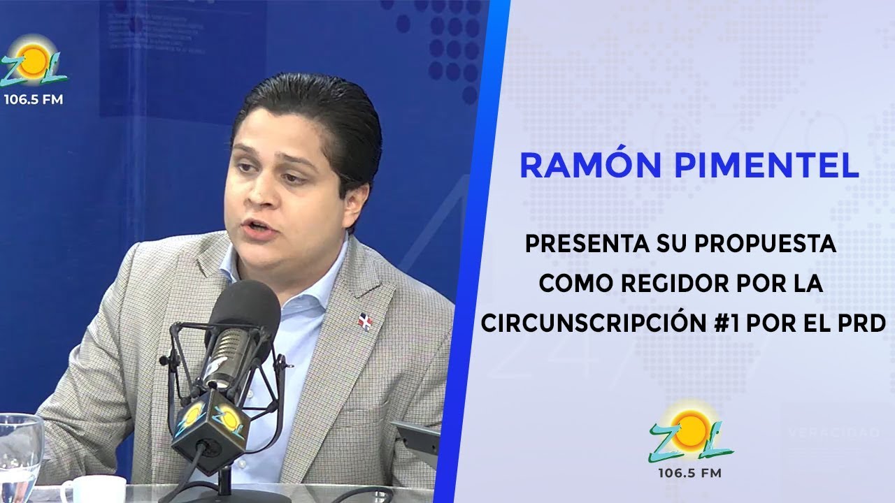 Ramon Pimentel presenta su propuesta como regidor a la circunscripción ...