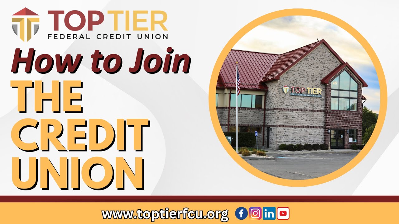 How to Join Top Tier Federal Credit Union - YouTube