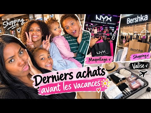 DERNIERS ACHATS AVANT LES VACANCES AU VAL D’EUROPE✈️🛍️😍