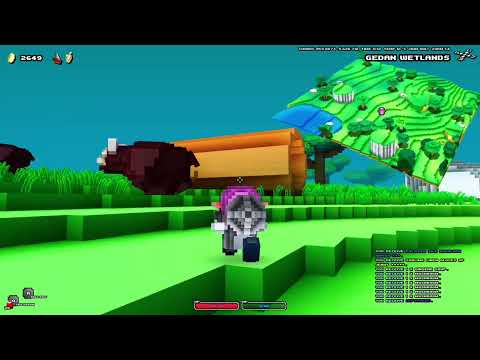 Fighting Bosses in Cube World: Gedan Wetlands - YouTube