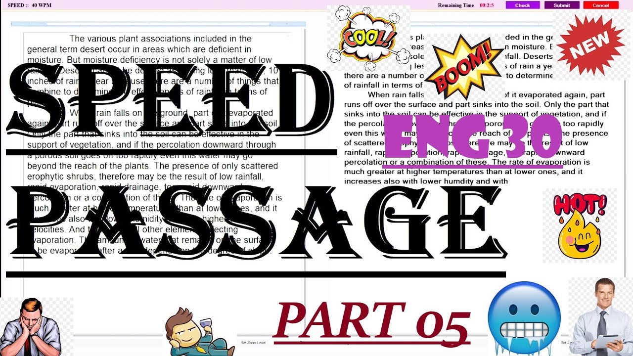 GCC-TBC English 30 WPM |Speed Passage| For Main Exam| Part 05 #typing # ...