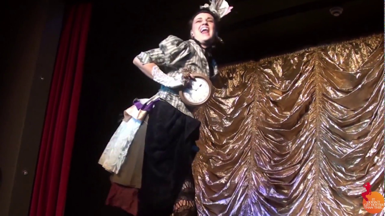 Ana in Wonderland @ Barelesque (2012) - YouTube