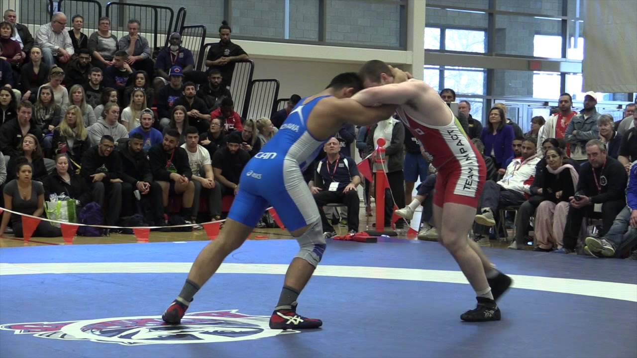 2015 Junior National Championships: 96 kg Final Angus Cowell vs ...