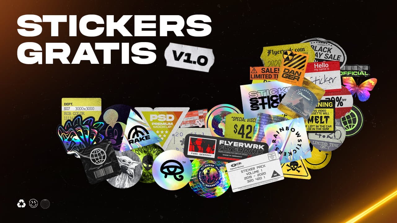 Pack Stickers Free (Adesivos) Como Personalizar e Utilizar Stickers ...