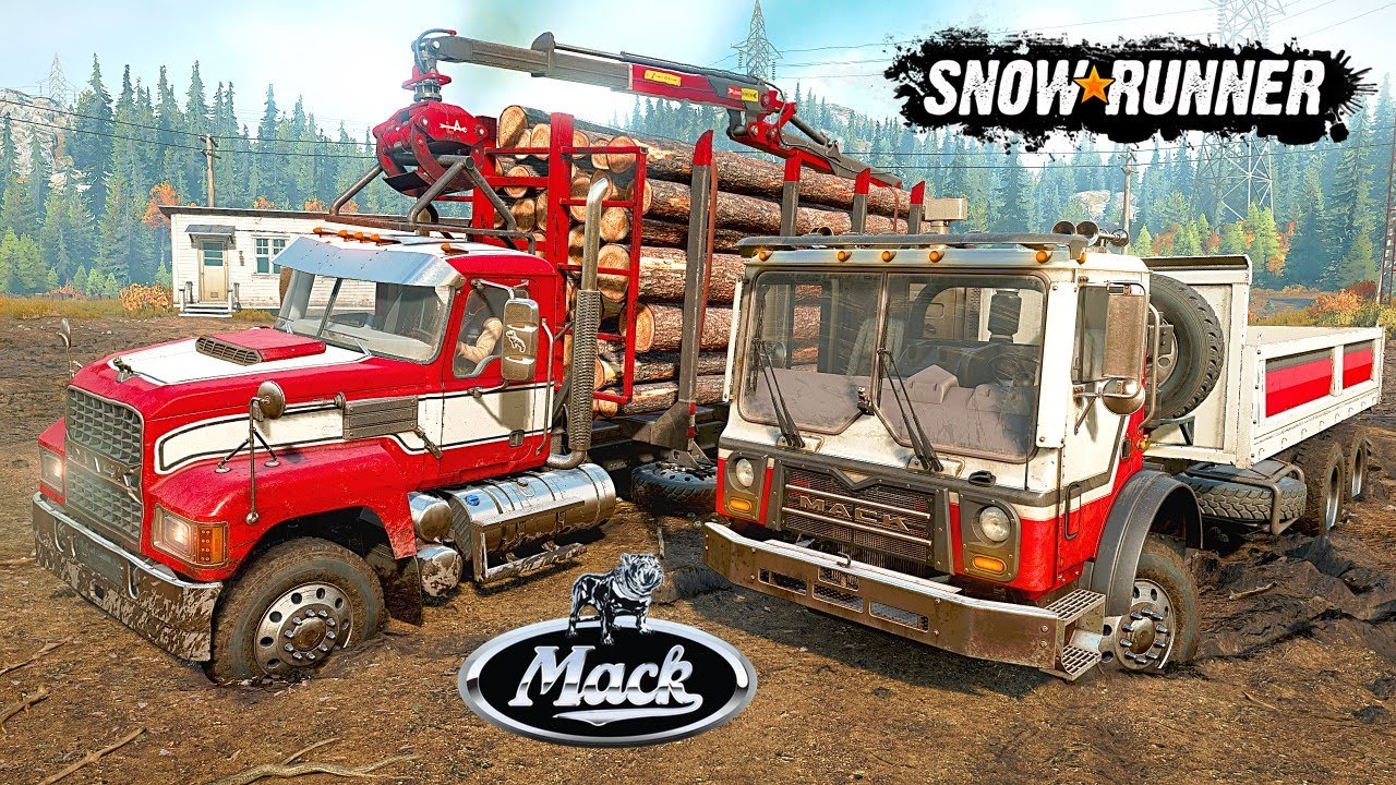スノーランナー Mack Dual Pack SnowRunner - YouTube