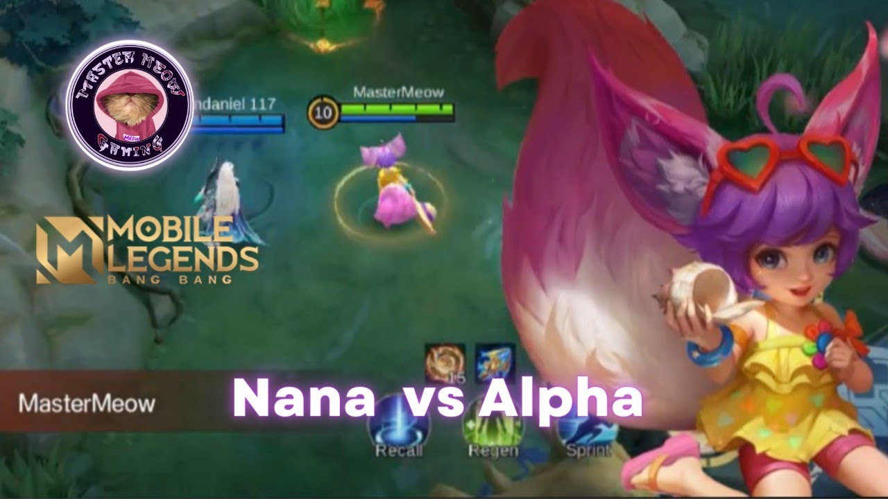Nana vs Alpha #mobilelegends #youtubegaming #mlbb - YouTube
